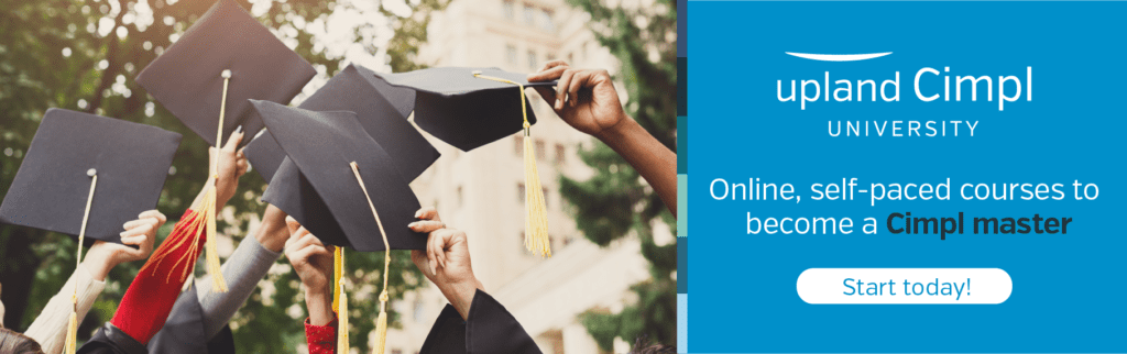 Upland Cimpl University – A Brand New Self-paced Online Training Portal!