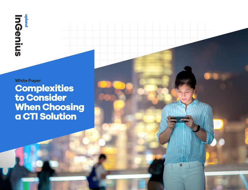 Complexities of Computer Telephony Integration | InGenius