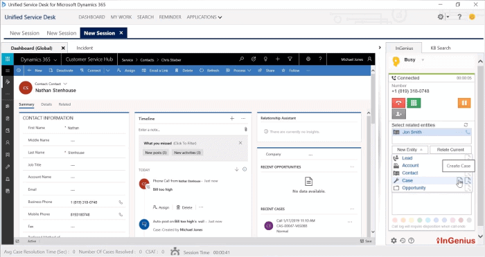 Cti Integration For Microsoft Dynamics And Usd Ingenius