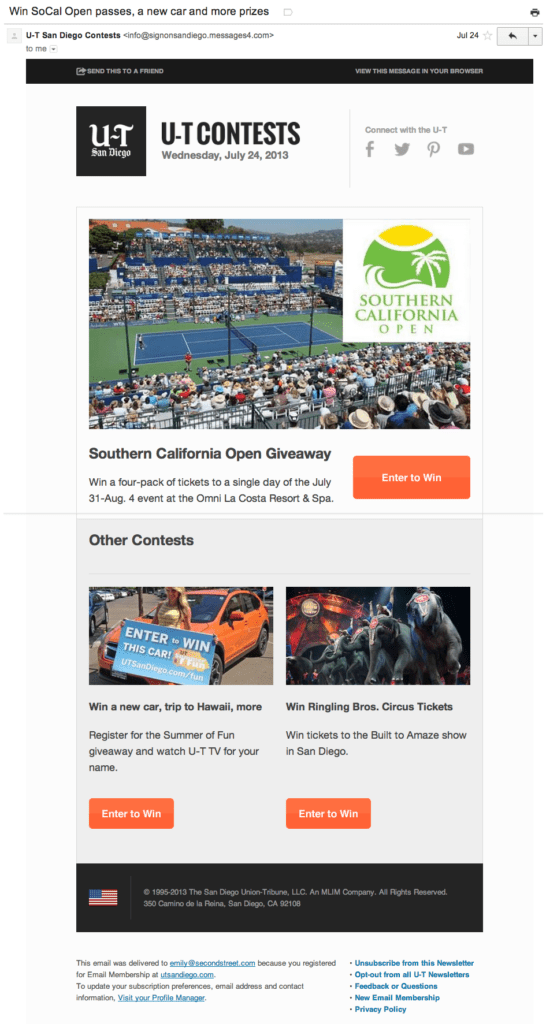 A Guide to Creating Contest Emails People Will Actually Open | Adestra