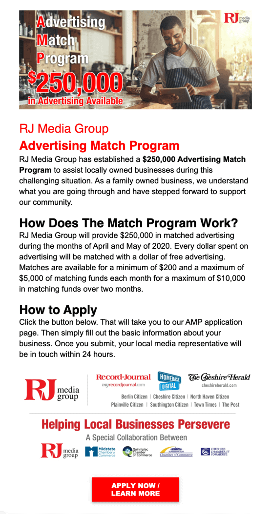 Advertising Match Program Secures $75K & New Business for Paper ...
