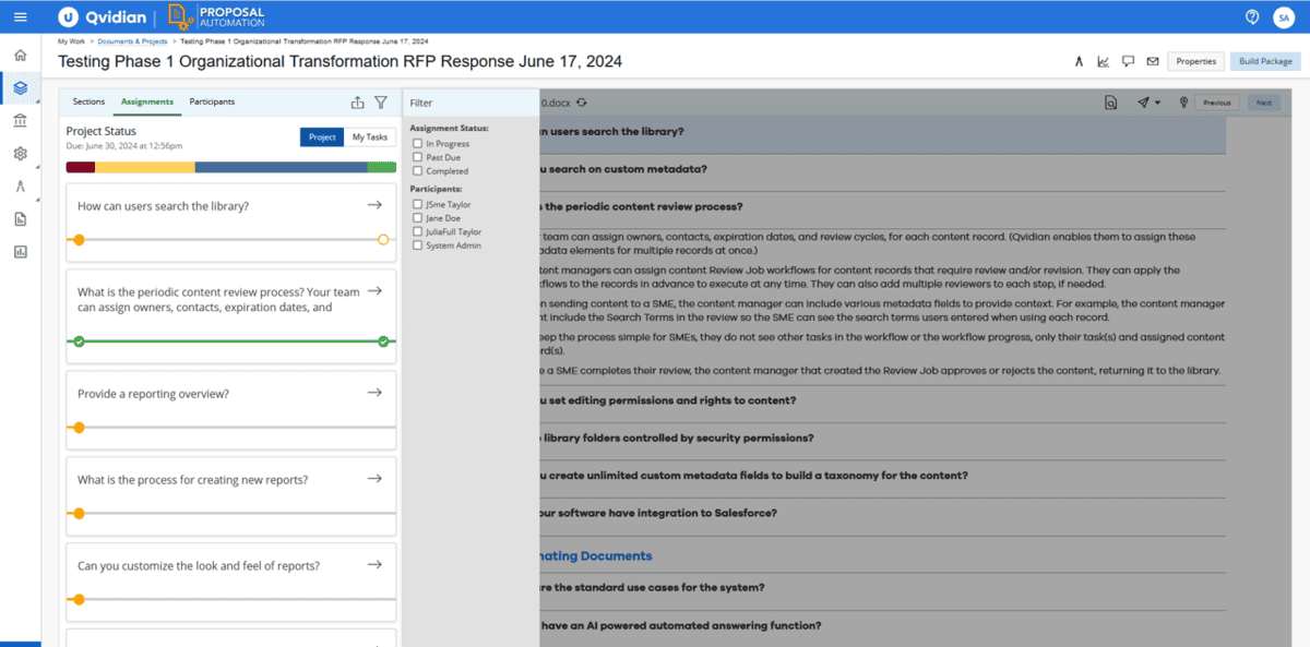 Top 8 Proposal Management Software Features of 2025 | Upland Software