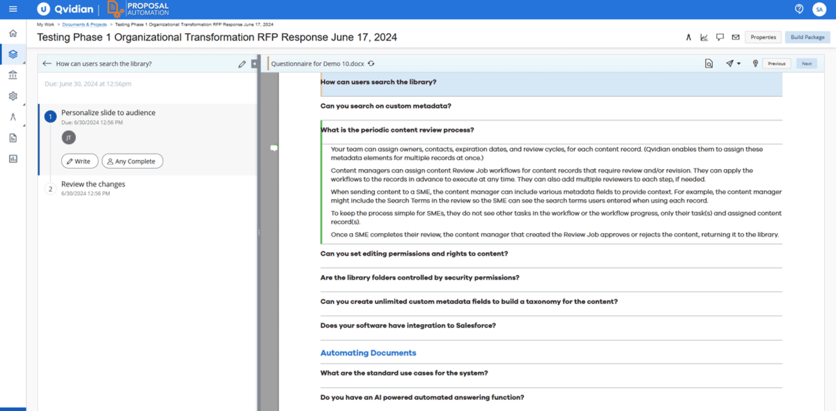 Top 8 Proposal Management Software Features of 2025 | Upland Software